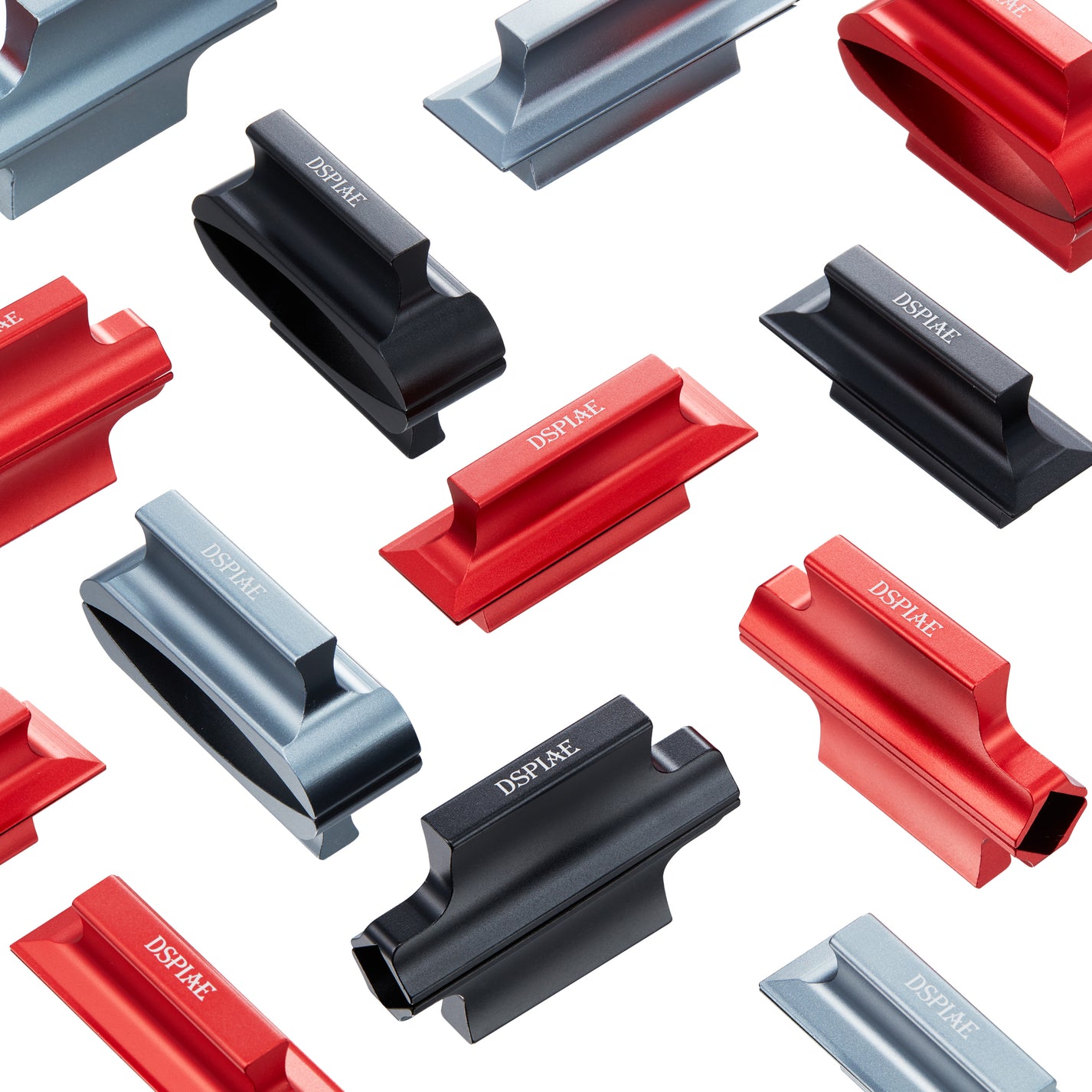 DSPIAE AS-25 Aluminum Sanding Block for Flat Surface, Curved Surface o ...