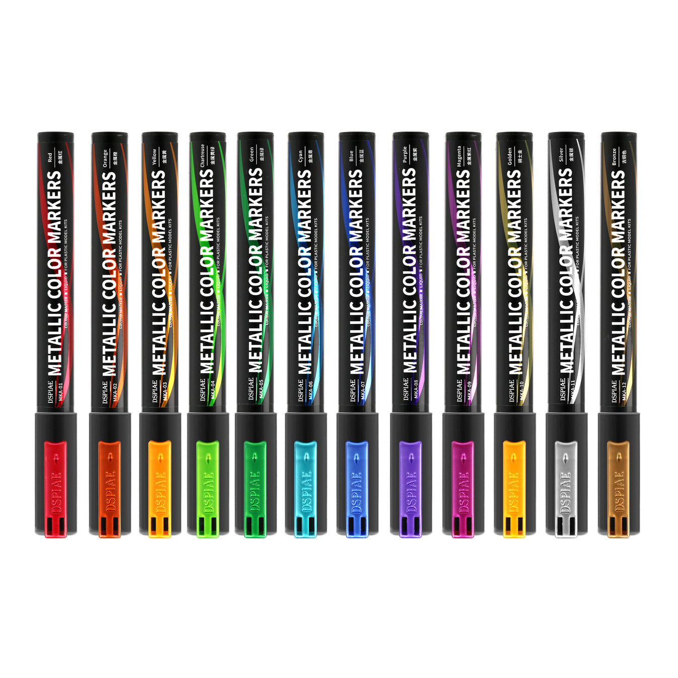 DSPIAE MKA Super Metallic Color Markers – DSPIAESTORE