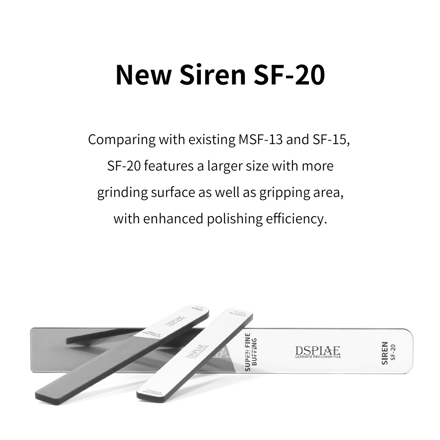 DSPIAE MSF/SF Siren Ultimate Precision Polishing File For Models 10000 ...