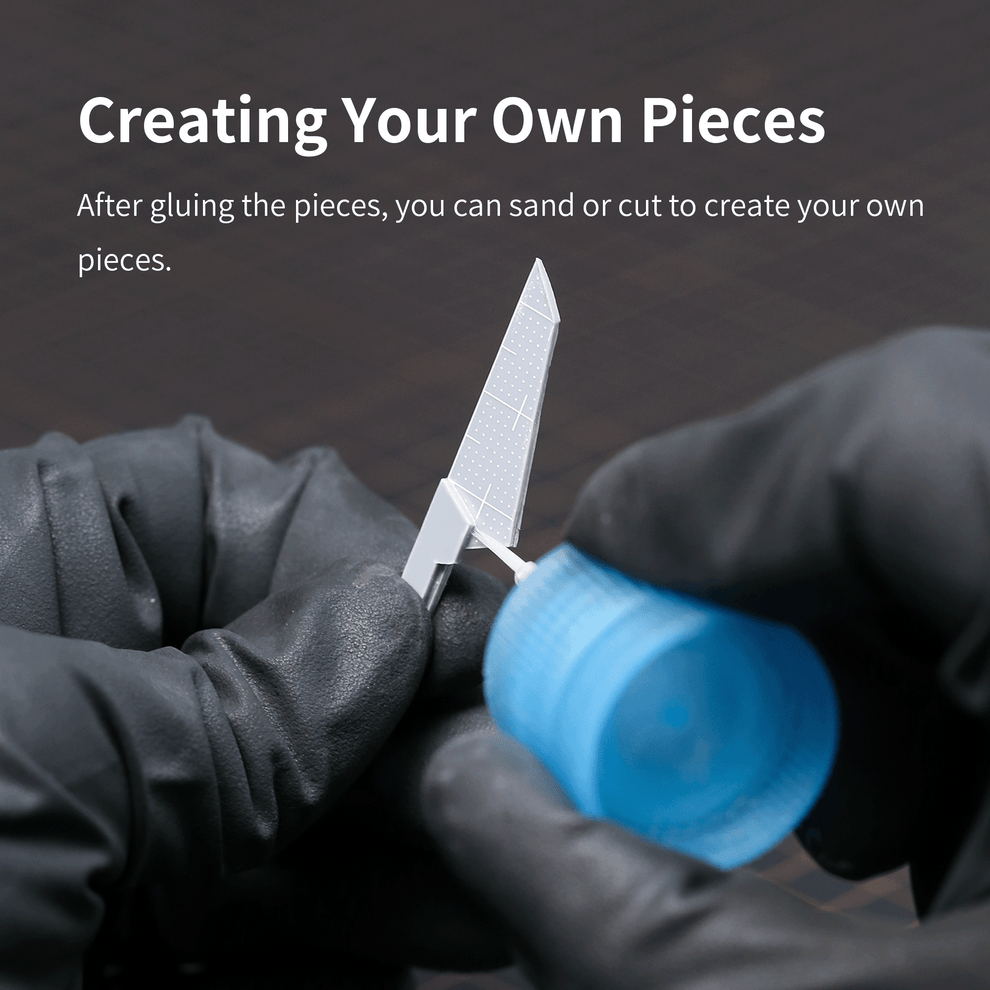 DSPIAE PC-GY Plastic Plate for Model Customization DIY Parts – DSPIAESTORE